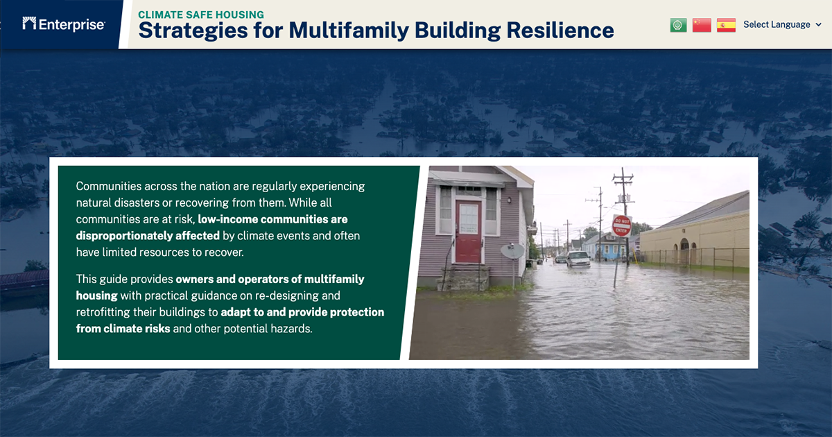Climate Safe Housing | Strategies for Multifamily Building Resilience